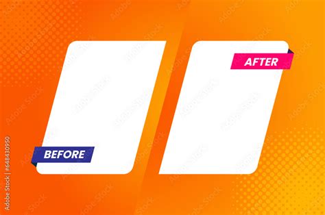 Before And After Creative Gradient Background Template Easy Compare Evidence Badges For