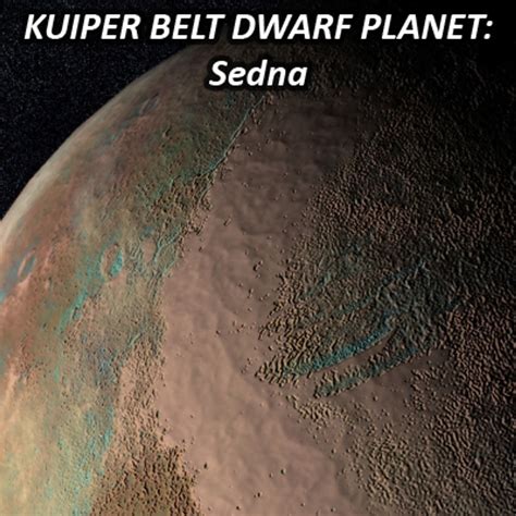 3d Model Dwarf Planet Sedna