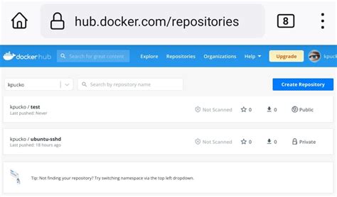 Unable To Delete My Private Repo Docker Hub Docker Community Forums