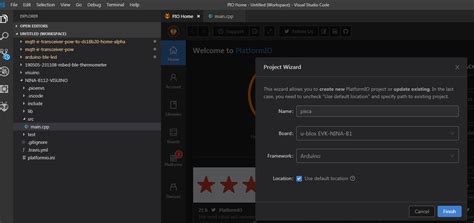 U BLOX NINA B E ARDUINO