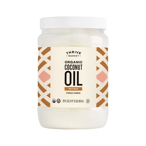 Organic Refined Coconut Oil Thrive Market