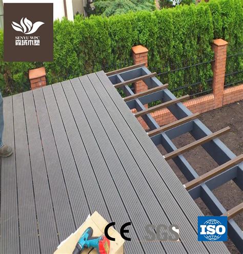 Outdoor Composite Decking Boards Factory Price Th