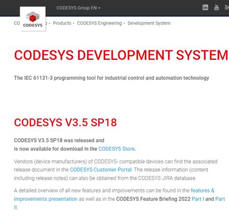 Faça o Download e Instale o CODESYS INETEC