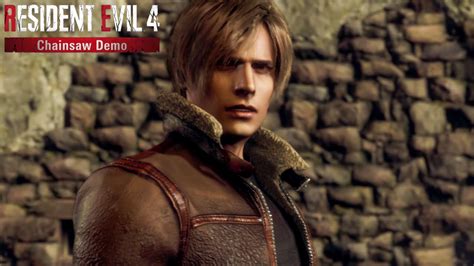 Classic Re4 Leon Resident Evil 4 Remake │ Chainsaw Demo Youtube