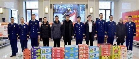 你好“火焰蓝”丨鹤岗市向阳区委、区政府主要领导慰问鹤岗支队消防指战员救援应急全体