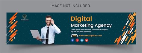 Premium Vector Digital Marketing Agency Linkedin Cover Banner Premium