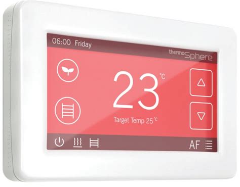 ThermoSphere DC W Dual Touch Thermostat Product Specification Guide Thermostat Guide