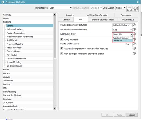 Getting Sketches To Edit In Task Environment When Double Clicking