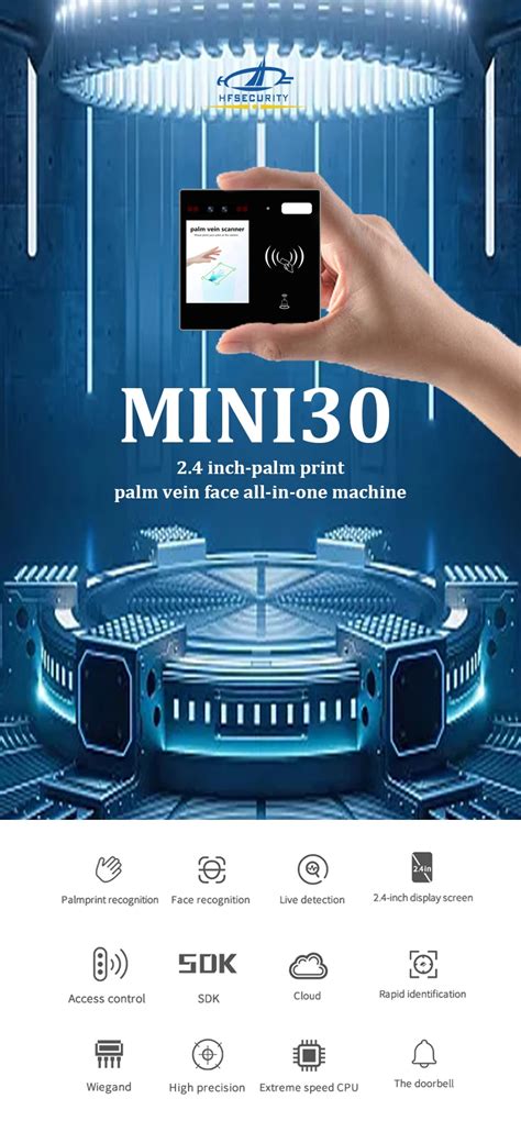 Hfsecurity Mini30 Popular Palm Vein Recognition Module Readers Portable