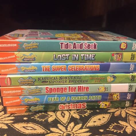 Spongebob Collection Dvds Hobbies And Toys Music And Media Cds And Dvds