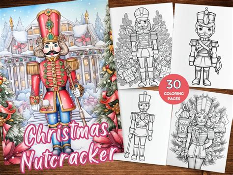 Christmas Nutcracker Coloring Pages The Nutcracker Coloring Pages