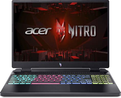 Гейминг лаптоп Acer - Nitro 16 Gaming AN16-51-71J2, 16'', WQXGA, i7 ...
