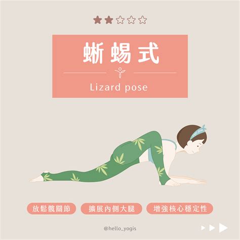 瑜珈體式教學｜拯救腰酸髖緊久坐族：「蜥蜴式」全方位開髖，懶人必備自我修復術！ Hello Yogis