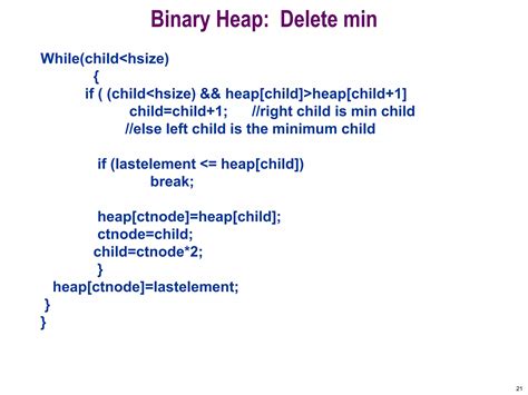 Binary Heap Priority Queueppt