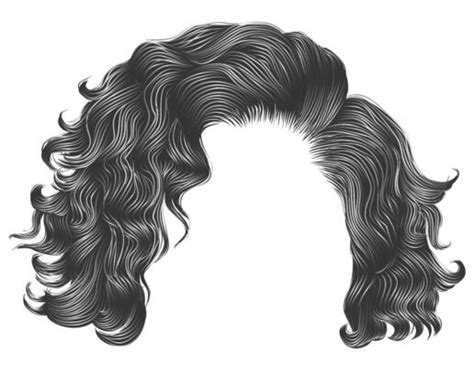 Curly Hair Texture Vector Art Icons And Graphics For Free Download