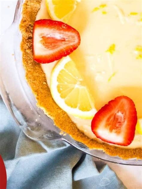 Old Fashioned Lemon Icebox Pie Story A Reinvented Mom