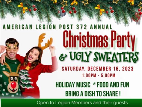 Annual Legion Christmas Party American Legion Cherry Hill Nj Post 372
