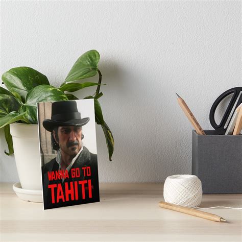 Dutch Van Der Linde Tahiti Art Board Print For Sale By Keesvlieger123