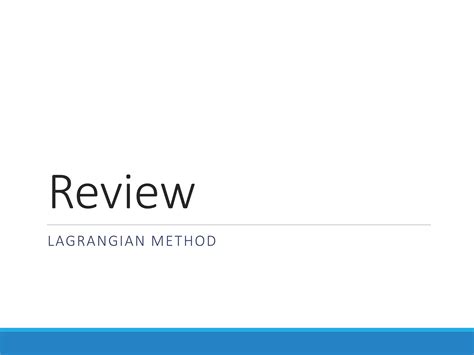 73nonlinear Programming Lagrangeexamplespptx
