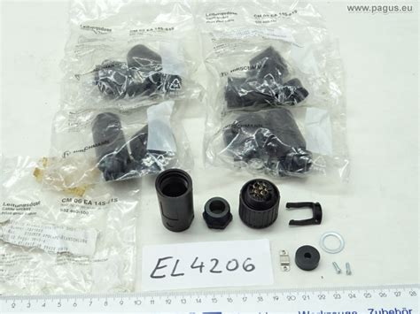 Mil Rundstecker Typ 4012 5 Stück Gebrauchte Und Neu Maschinenhandel