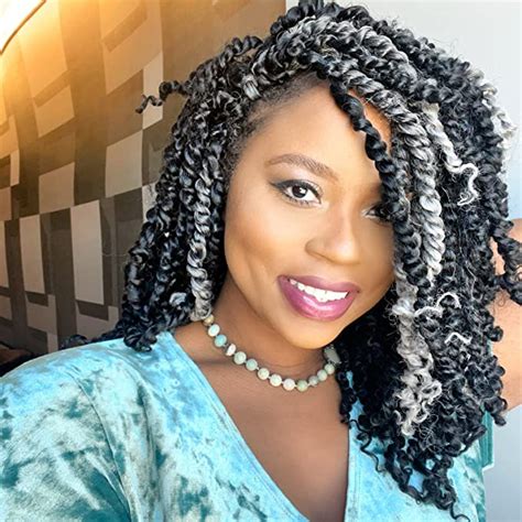 Amazon ToyoTress Tiana Passion Twist Hair 14 Inch 8 Pcs Ombre