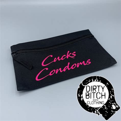 Cucks Condoms Condom Case Bag Storage Naughty Fetish Etsy