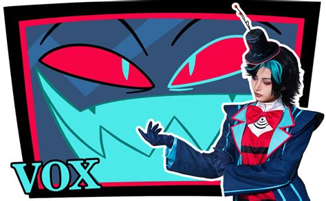 Osias Upgraded Hazbin Hotel Vox Cosplay Kostuum Amazonnl Kleding