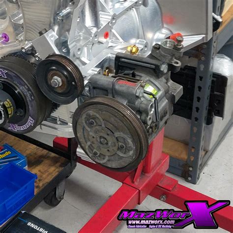 Mazworx Mazworx Sr20 Rwd Billet Ac Compressor Bracket Kit 11910 Sr20 K