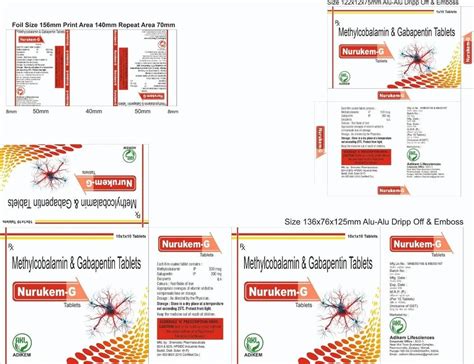 Methylcobalamin And Gabapentin Tablets At ₹ 300 Bottle Methylcobalamin Tablets In Mohali Id