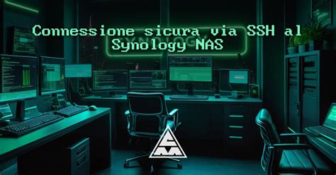 connessione sicura via ssh al synology nas enrico marogna