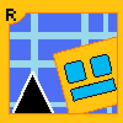 Pixilart Geometry Dash By Milky Pixels