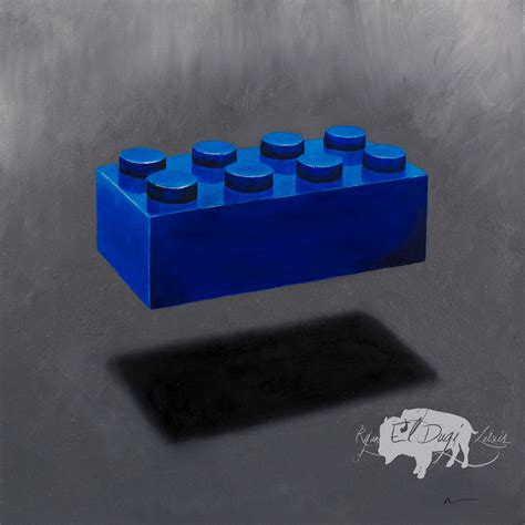 Blue Lego Block White Buffalo Gallery