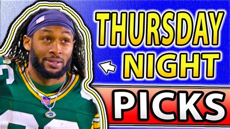 Draftkings Nfl Picks Thursday Night Showdown Week 8 Picks Nfl Dfs