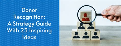 Donor Recognition A Strategy Guide With 23 Inspiring Ideas