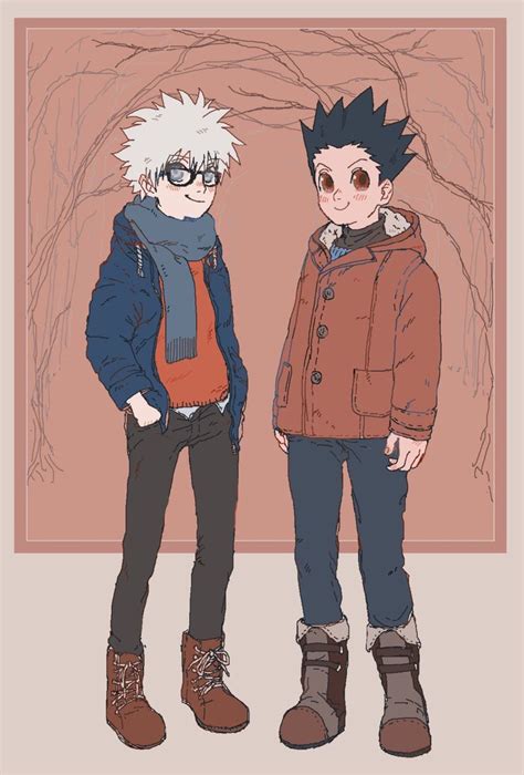 Killua Zoldyck And Gon Freecs Hunter X Hunter Hunter X Hunter Killua