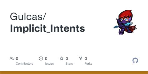 Github Gulcasimplicitintents