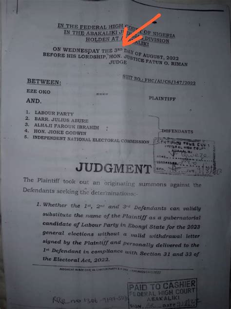 Exposed Documents Reveal Forged Signature Of Labour Party Ebonyi Guber Candidate On Inec