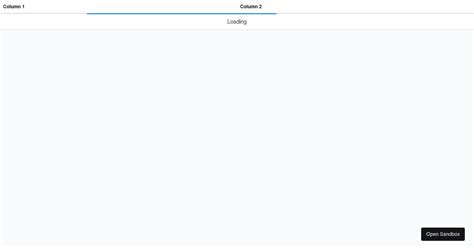 Euibasictable Empty State Issue Codesandbox