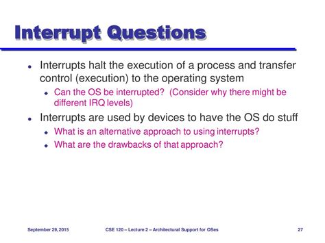 cse 120 principles of operating ppt download