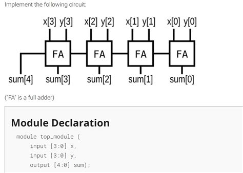 Hdlbits Verilog学习笔记：arithmetic Circuits 哔哩哔哩