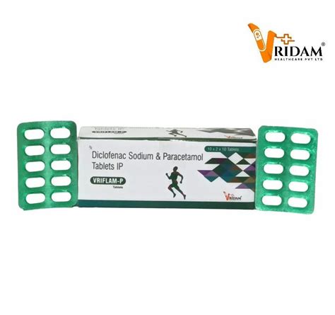 Diclofenac 50mg Paracetamol 325mg Tablet At ₹ 60 Box Morwadi