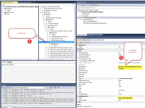 Axapta AX Creating A Method On A View Using The Extension Method Bug Stack Overflow