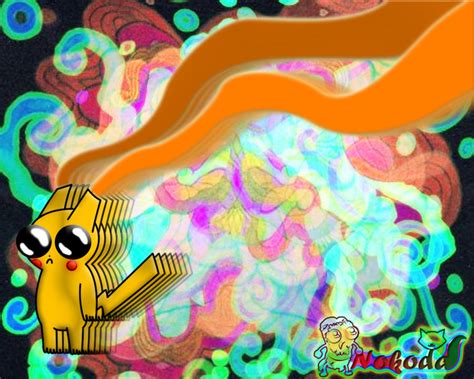 Pikachu On Acid By Nokoda16 On Deviantart