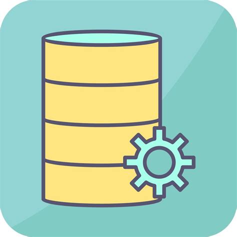 Unique Database Management Vector Icon Vector Art At Vecteezy