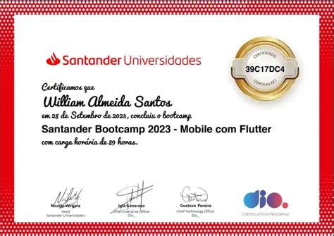 Meu Primeiro Artigo Conclusão Do Santander Bootcamp 2023 Mobile Com Flutter William Santos