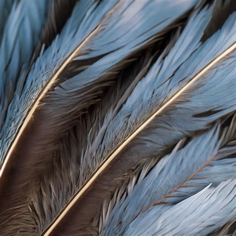 Premium Ai Image Feather Texture