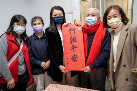 春節暖心賀禮 竹市265名獨居長輩幸福過年