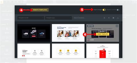 how to setup remote template bricks awesome