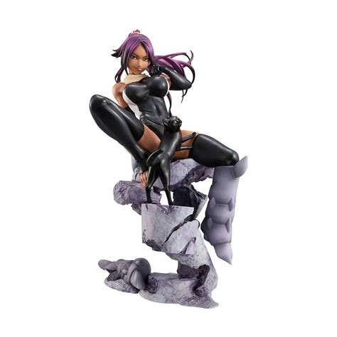 Gals Figurine Shihouin Yoruichi Figurine Bleach Megahouse