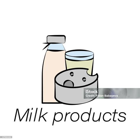 奶製品手工繪製圖示農業插圖圖示的元素標誌和符號可用於 Web徽標行動應用程式uiux向量圖形及更多乳牛場圖片 乳牛場 乳酪 健康的